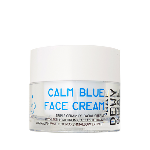 Calm Blue Face Cream | Soothing Moisturiser – Dewy&Bae